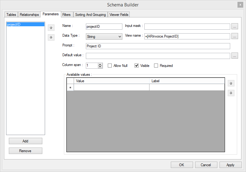 Building a Project Overview Report in Acumatica Cloud ERP Software ...