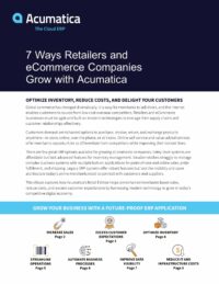 POS System for Retailers | Acumatica Cloud ERP