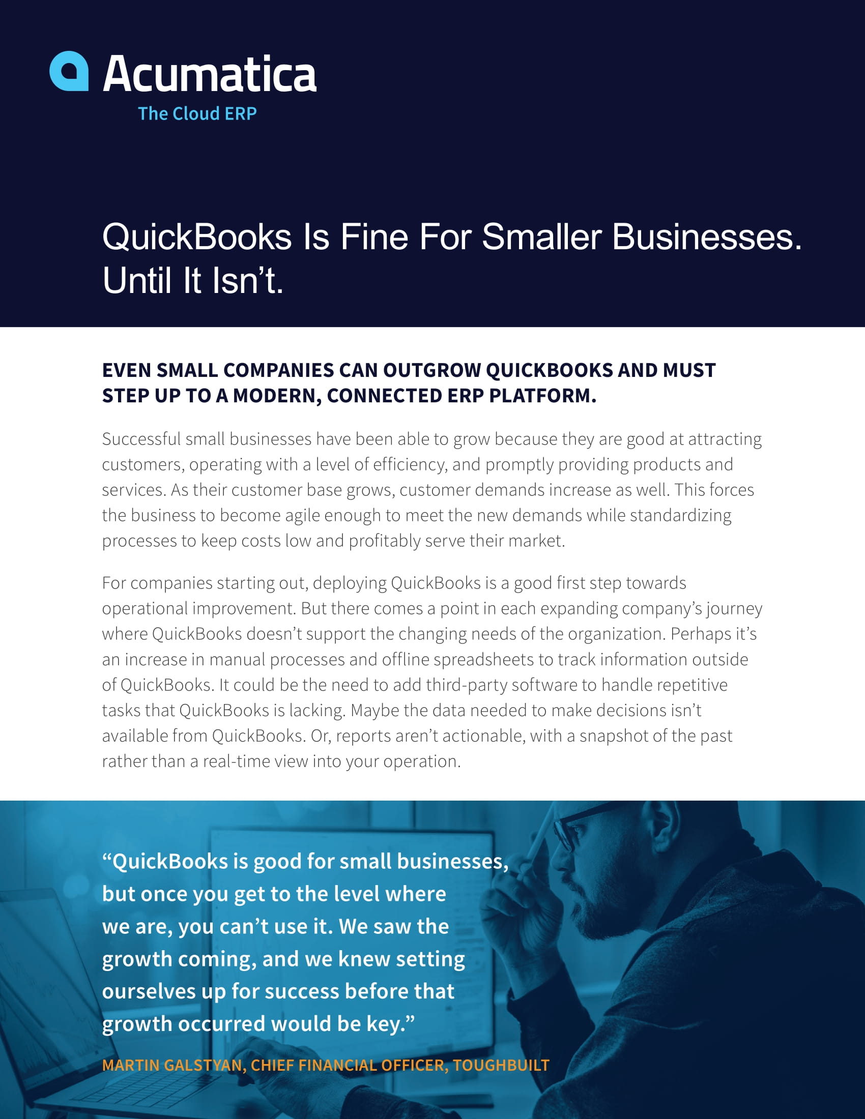 Migrating from QuickBooks to Acumatica | Acumatica Cloud ERP