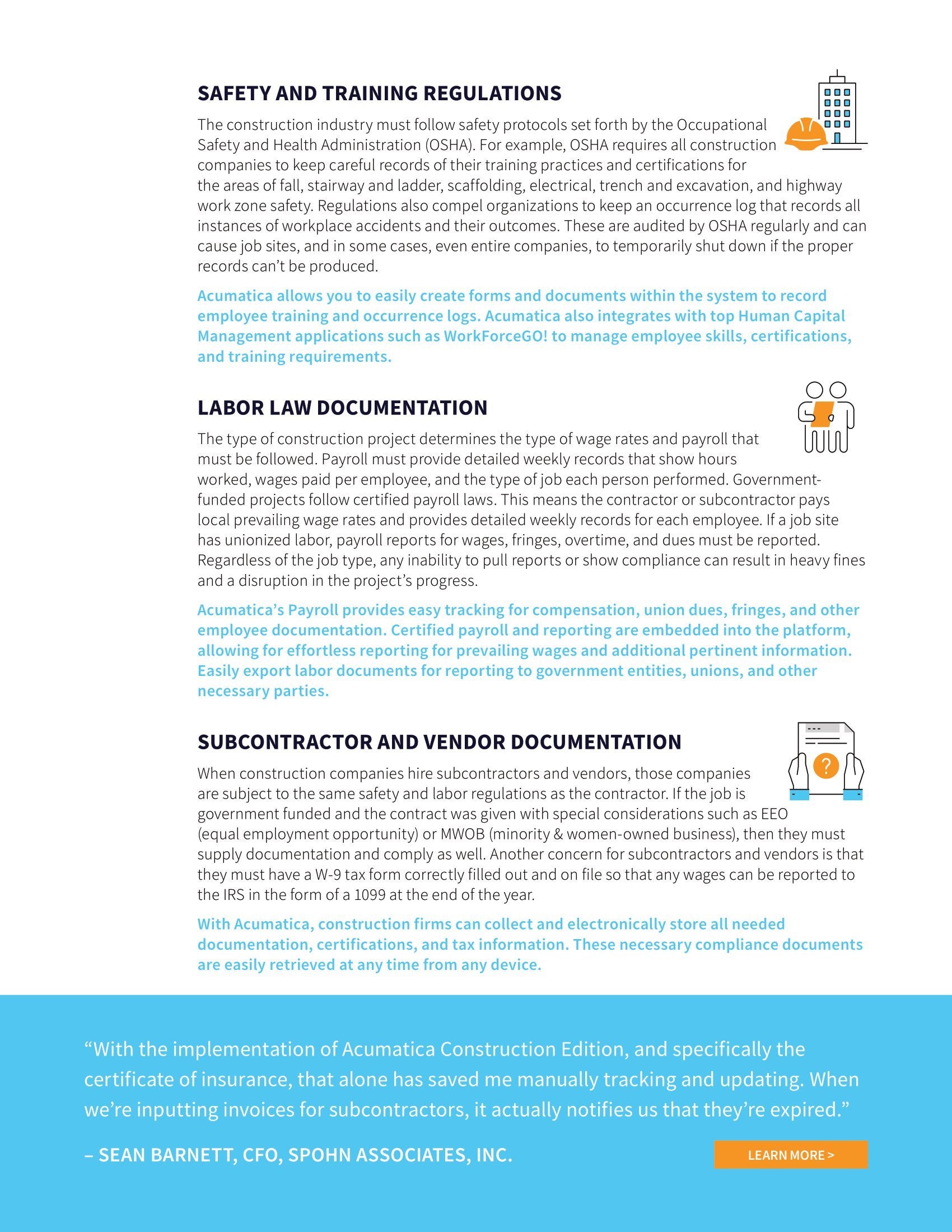 Simplify Construction Compliance with Cloud ERP