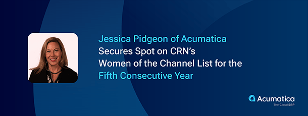 Jessica Pidgeon of Acumatica Secures Spot on CRN’s Women of the Channel ...
